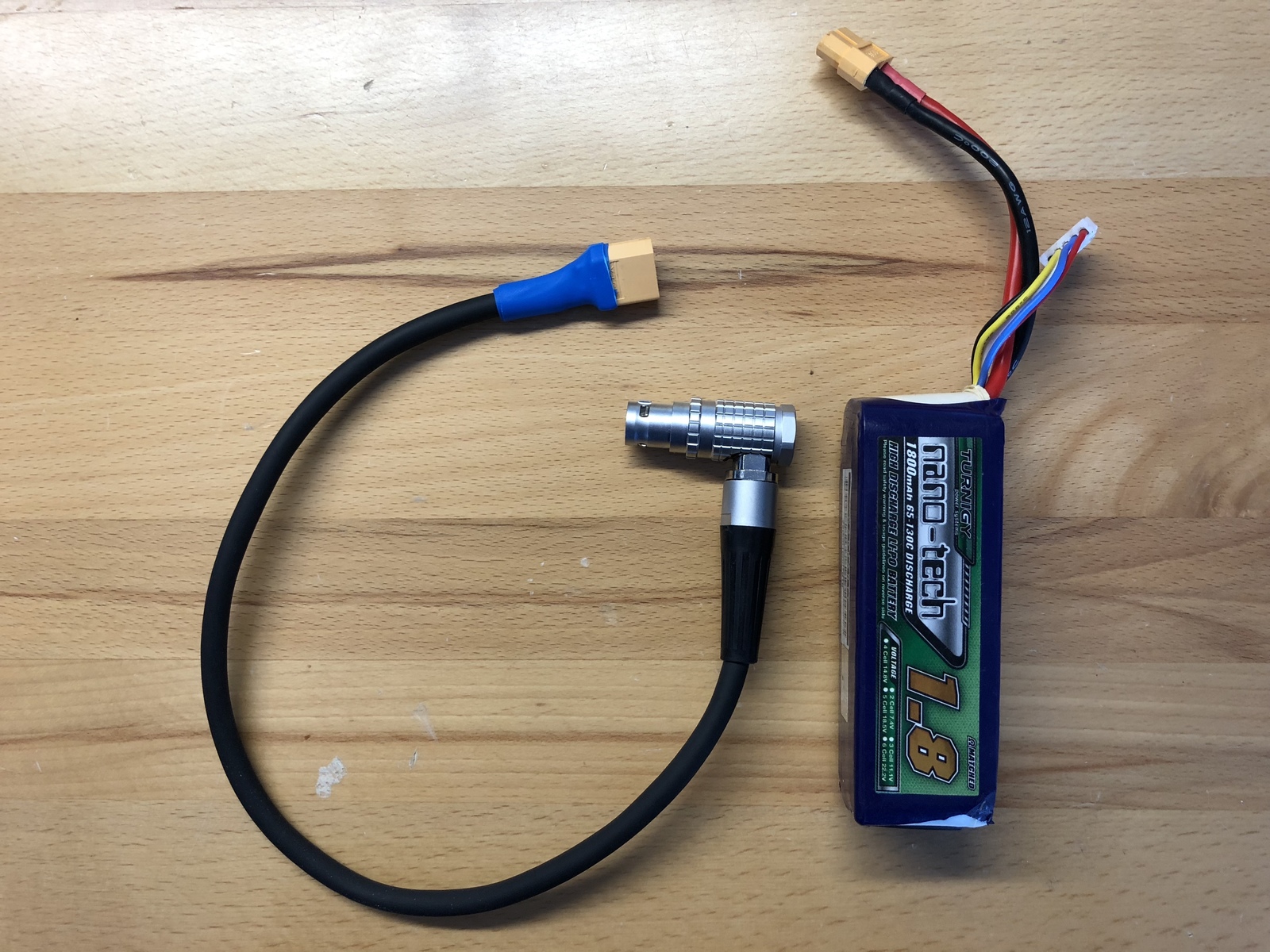 Rent a CUSTOM 8 PIN LEMO TO XT60 POWER CABLE + BATTERY ALEXA MINI, Best ...