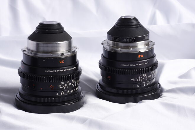 8 Lowest Priced Zeiss Super Speed Mark II Lens Set For Rent