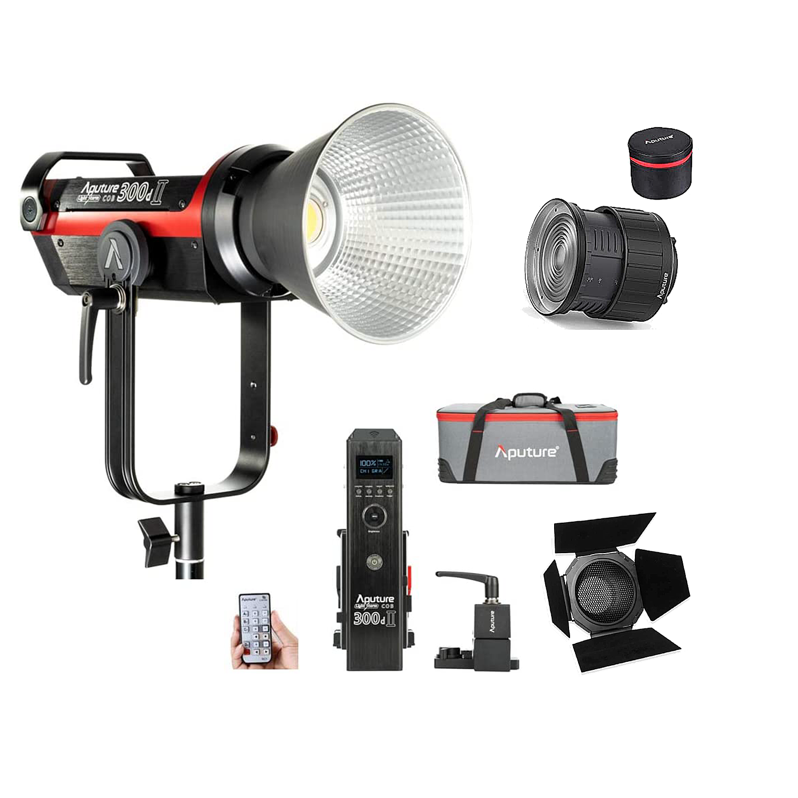 Rent a Aputure LS 300d Mark II LED Light Kit with Fresnel 2X and ...