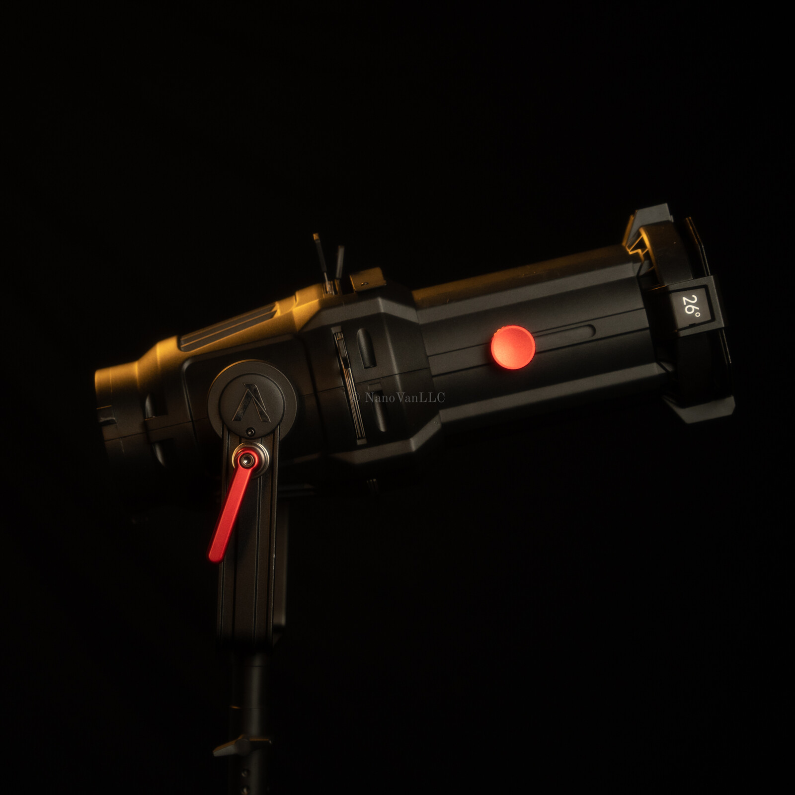 Rent a Aputure Spotlight Mount Set with 26 ° Lens with a Gobo set, Best ...
