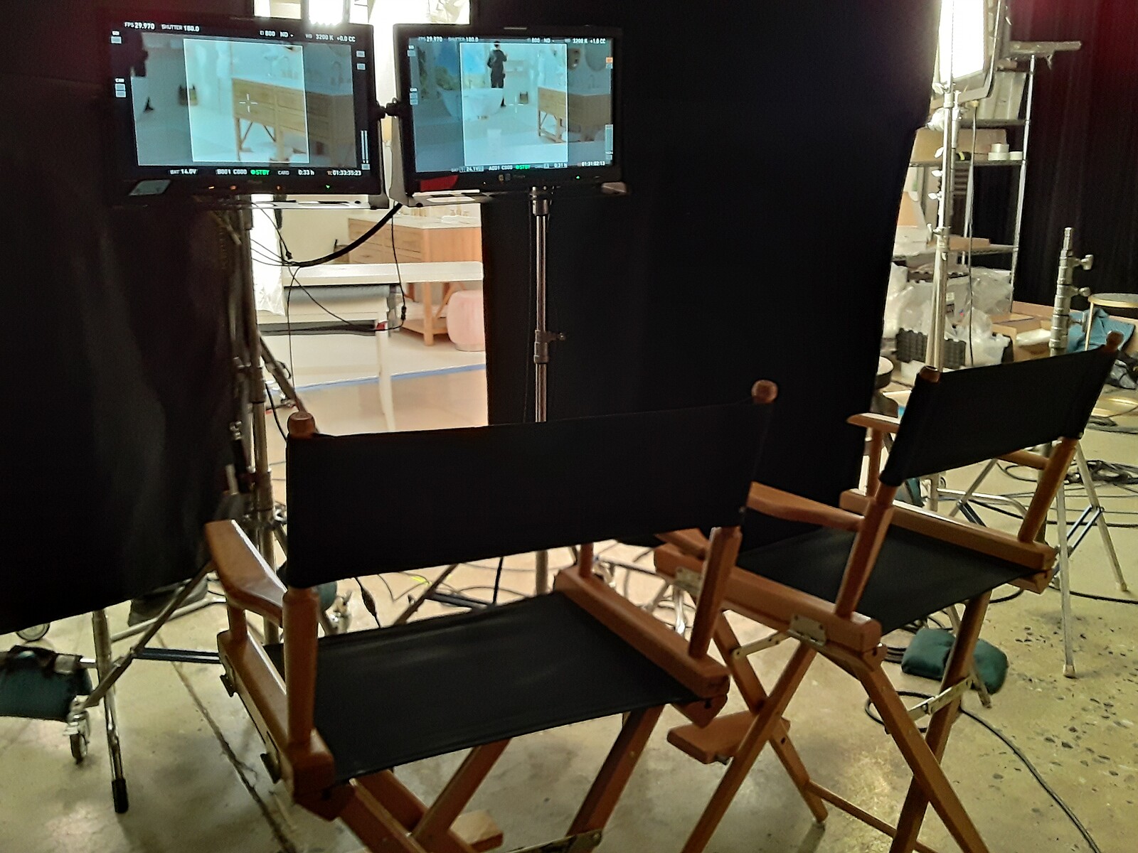 Rent a 2 Directors Chairs Tall & Short, Used on Actual Film Sets, Best ...